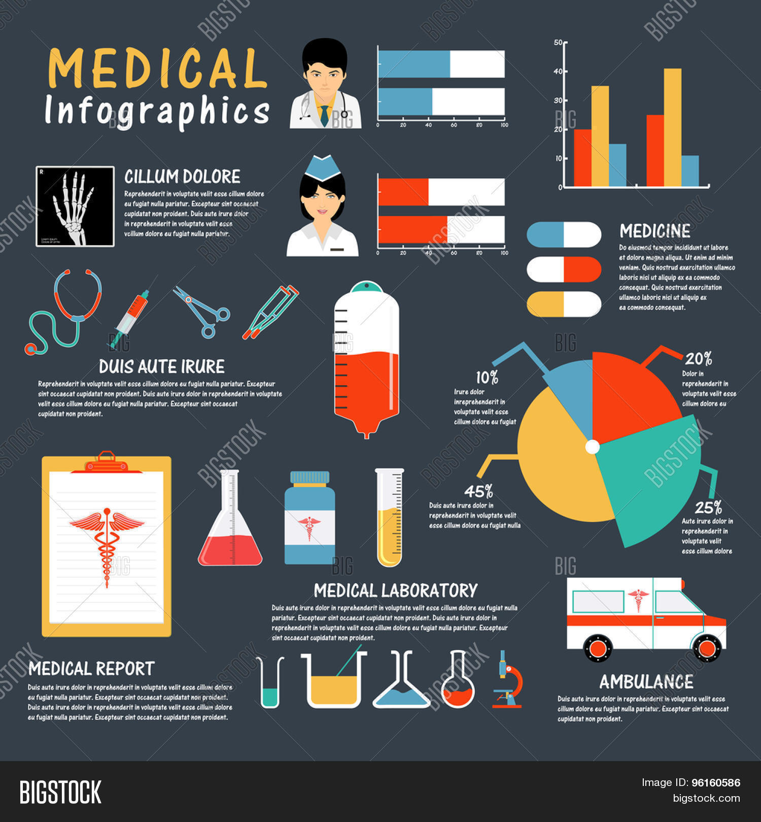 Big Set Medical Vector & Photo (Free Trial) | Bigstock