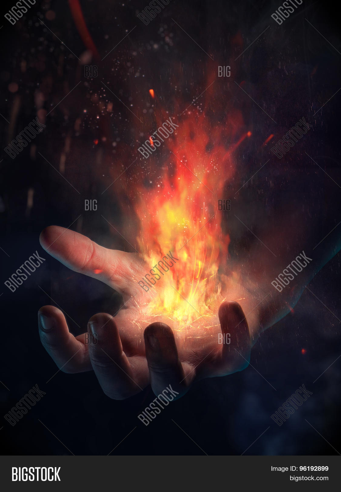 Hand On Fire Image & Photo (Free Trial) | Bigstock