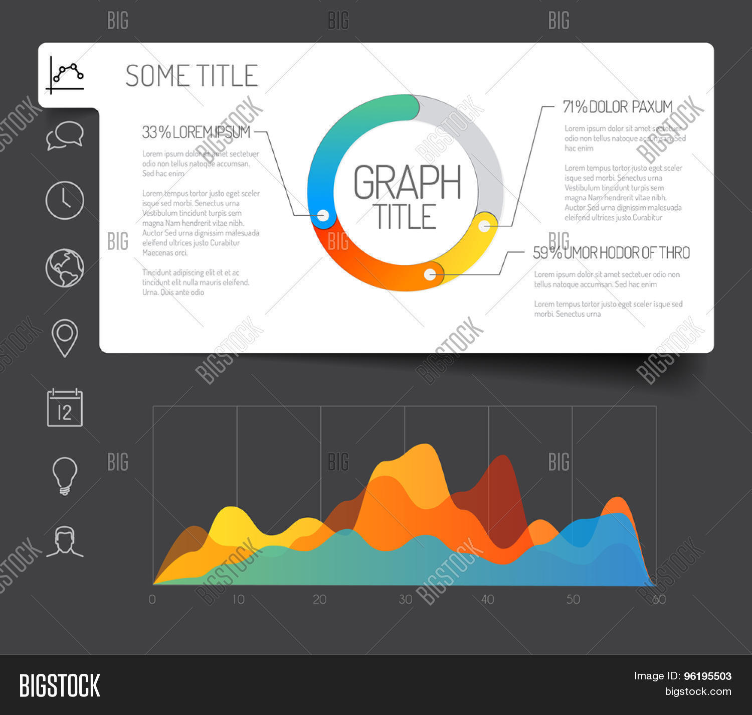 Simple Infographic Vector & Photo (Free Trial) | Bigstock