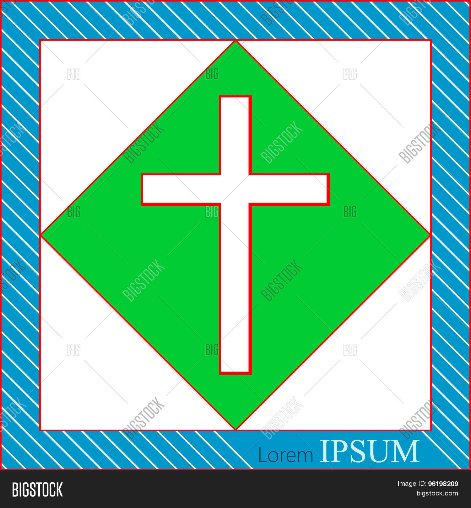 Logo Church. Cross Vector & Photo (Free Trial) | Bigstock