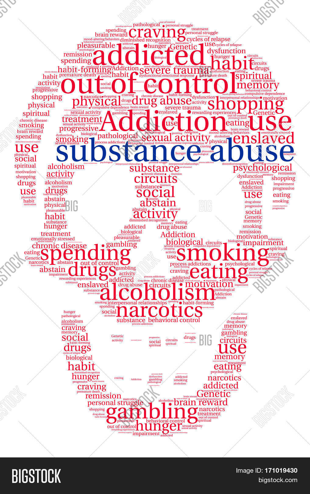Substance Abuse Word Vector & Photo (Free Trial) | Bigstock