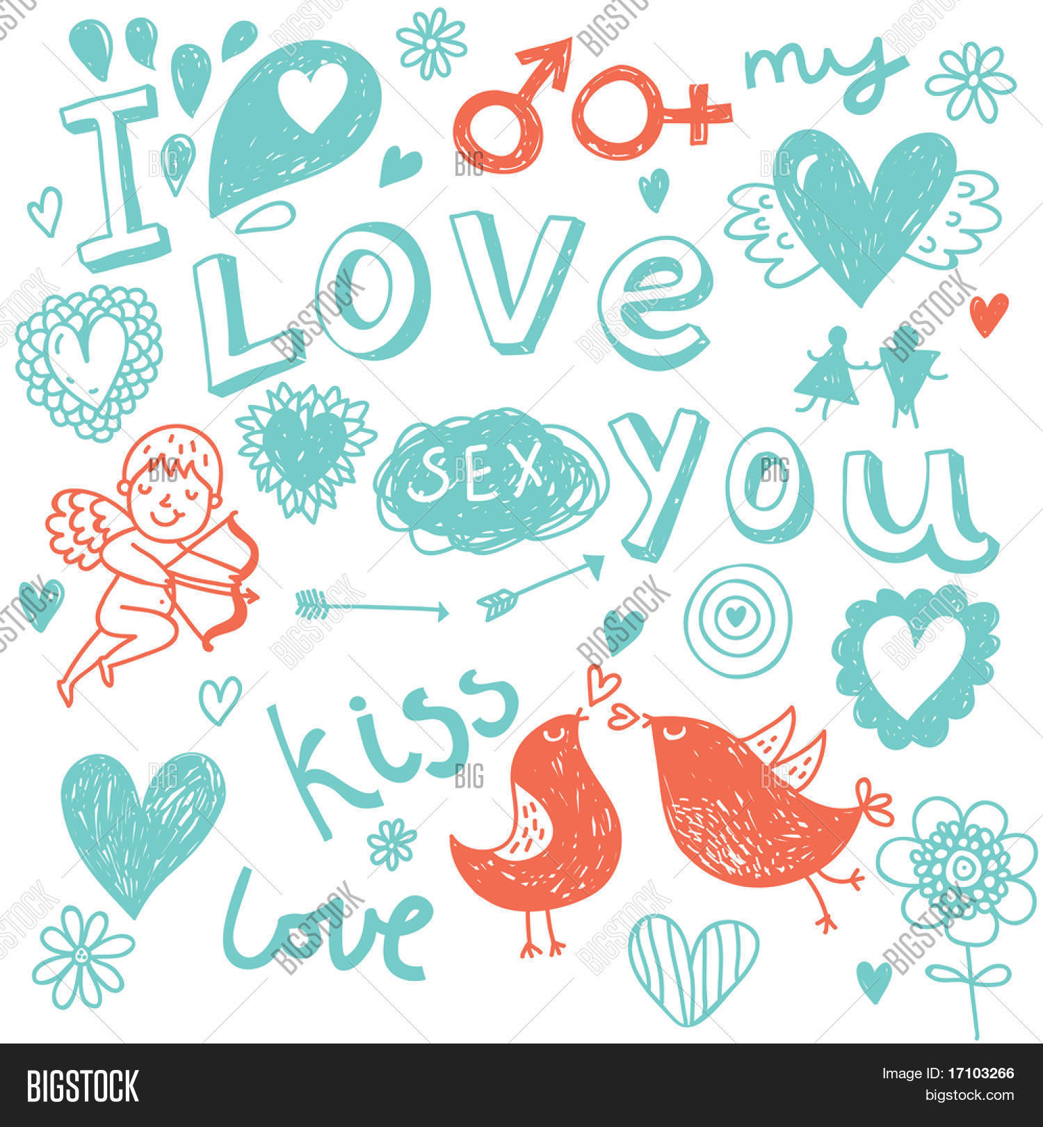 Cartoon Romantic Image & Photo (Free Trial) | Bigstock