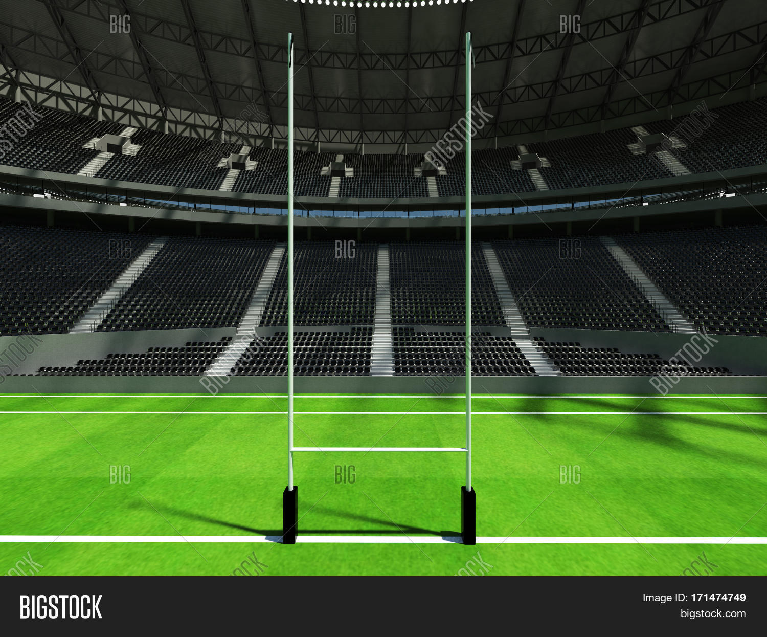 3D Render Round Rugby Image & Photo (Free Trial) | Bigstock