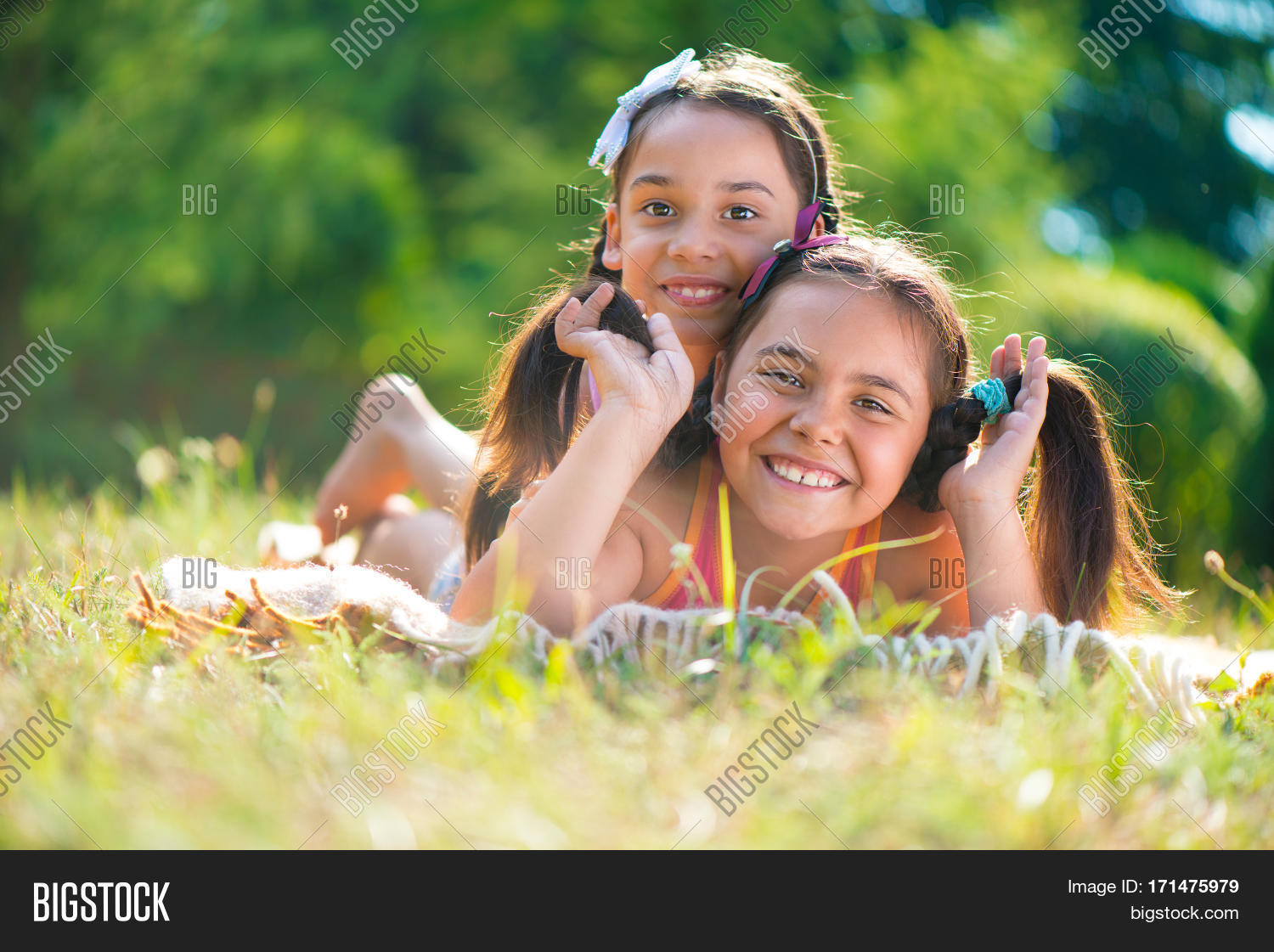 Two Happy Sisters Image & Photo (Free Trial) | Bigstock