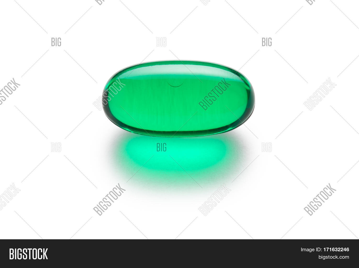 Green Gelatin Capsule Image & Photo (Free Trial) | Bigstock