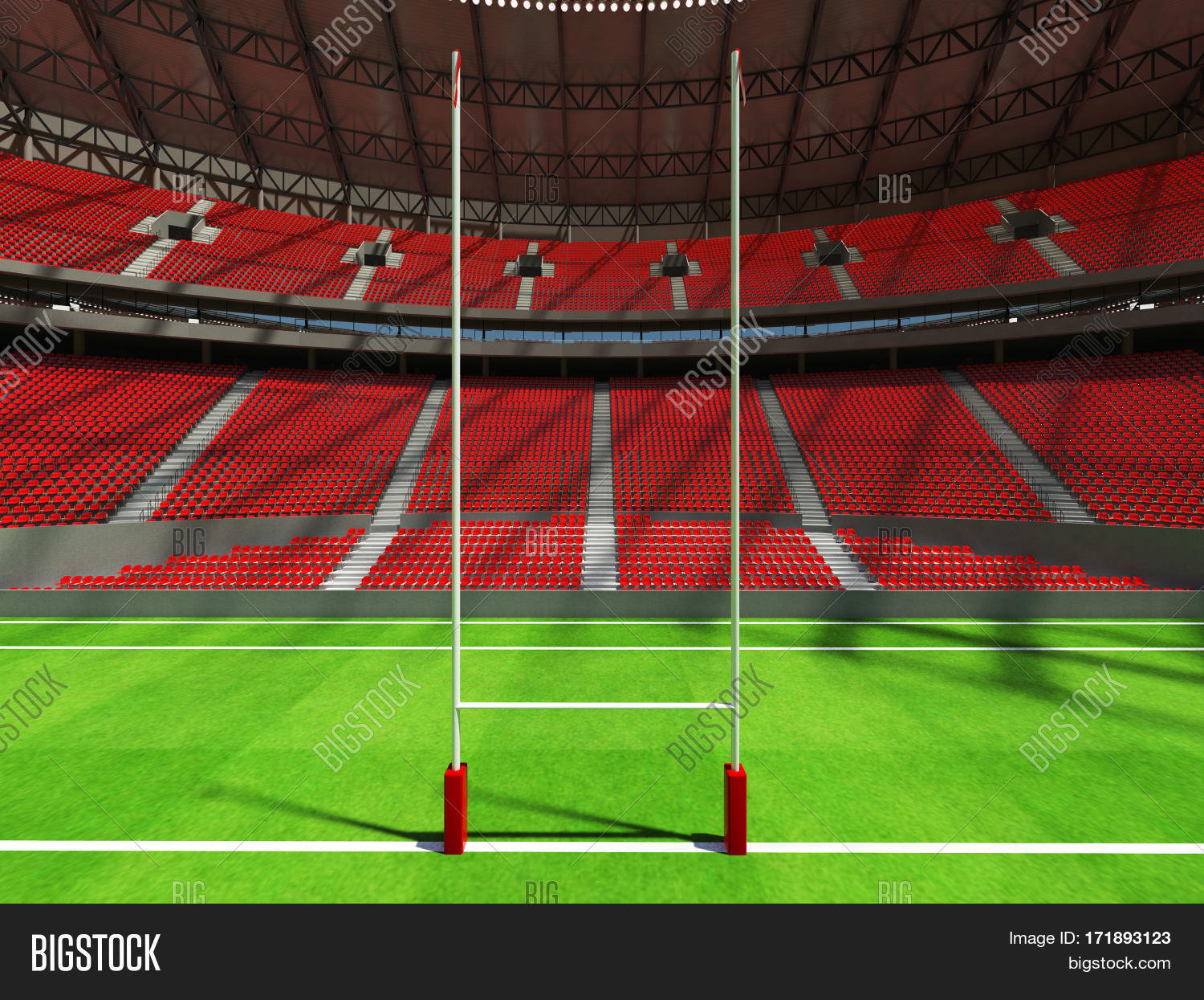 3D Render Round Rugby Image & Photo (Free Trial) | Bigstock
