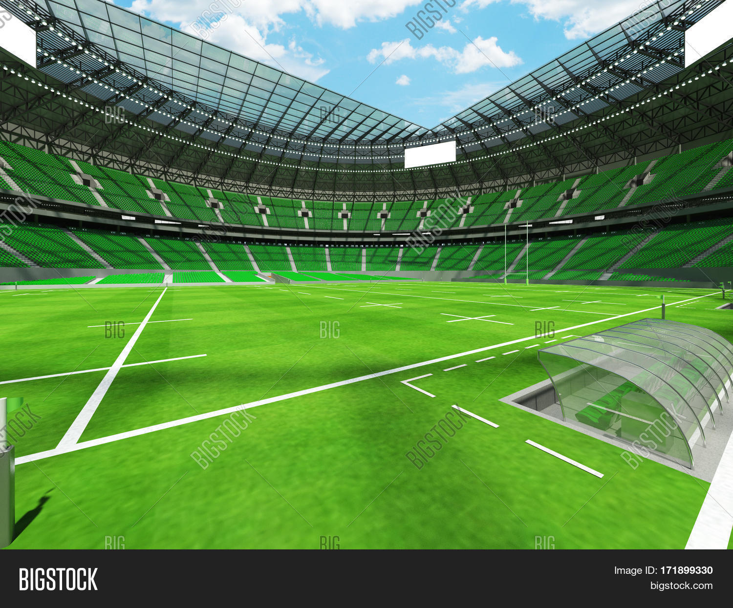3D Render Round Rugby Image & Photo (Free Trial) | Bigstock