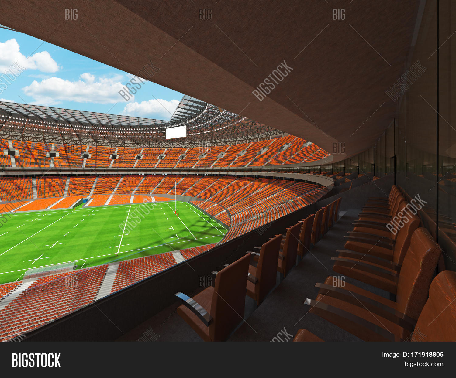 3D Render Round Rugby Image & Photo (Free Trial) | Bigstock