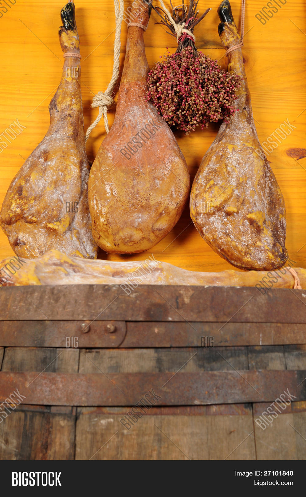 Cured Ham Leg Image & Photo (Free Trial) | Bigstock