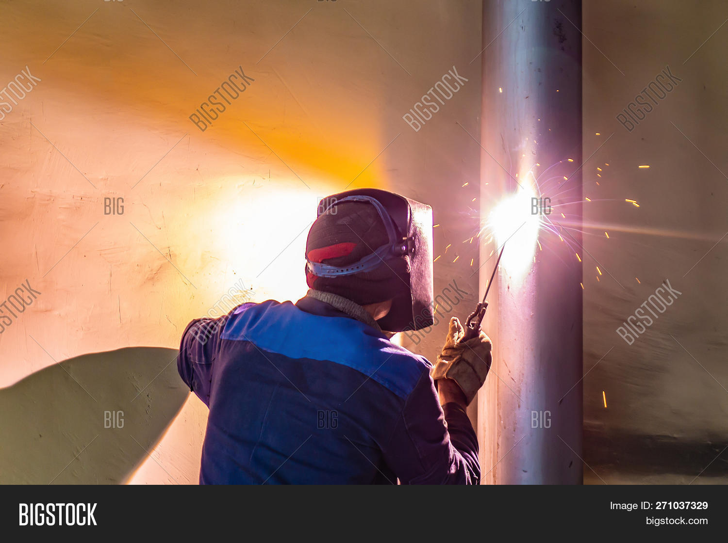 Worker, Welder Working Image & Photo (Free Trial) | Bigstock