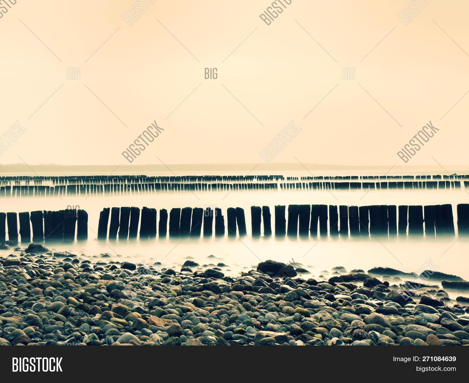Wave Breakers Beach. Image & Photo (Free Trial) | Bigstock