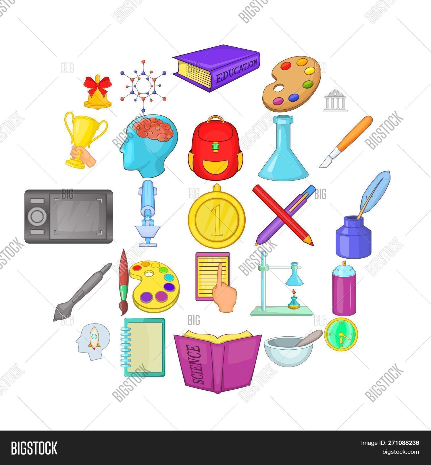 Fundamental Icons Set Image & Photo (Free Trial) | Bigstock