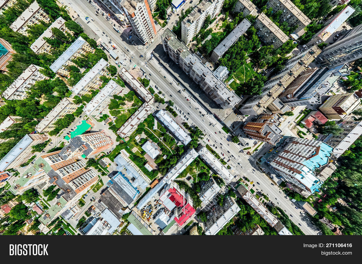 Aerial City View Image & Photo (Free Trial) | Bigstock