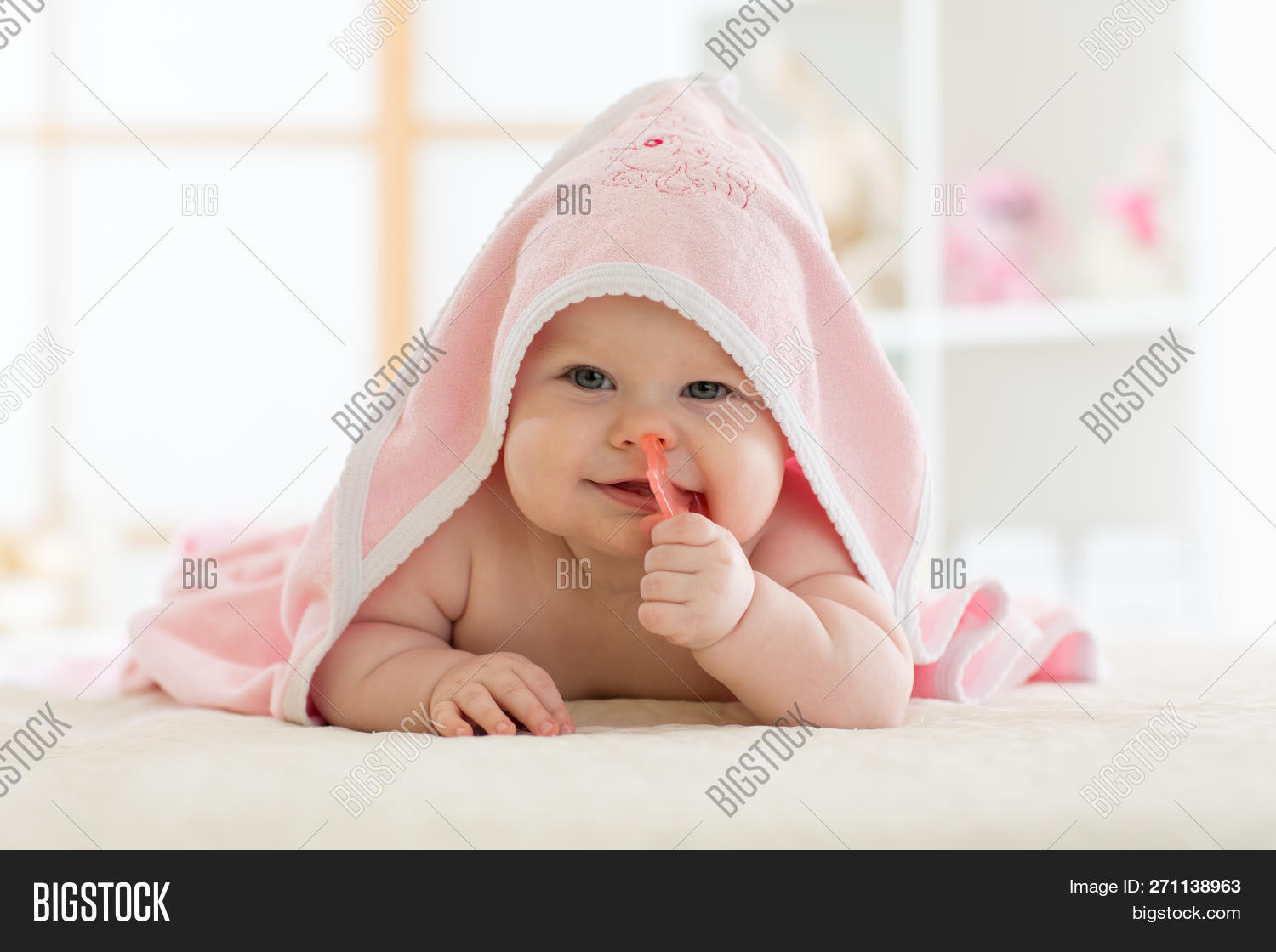 Cute Baby Biting Image & Photo (Free Trial) | Bigstock