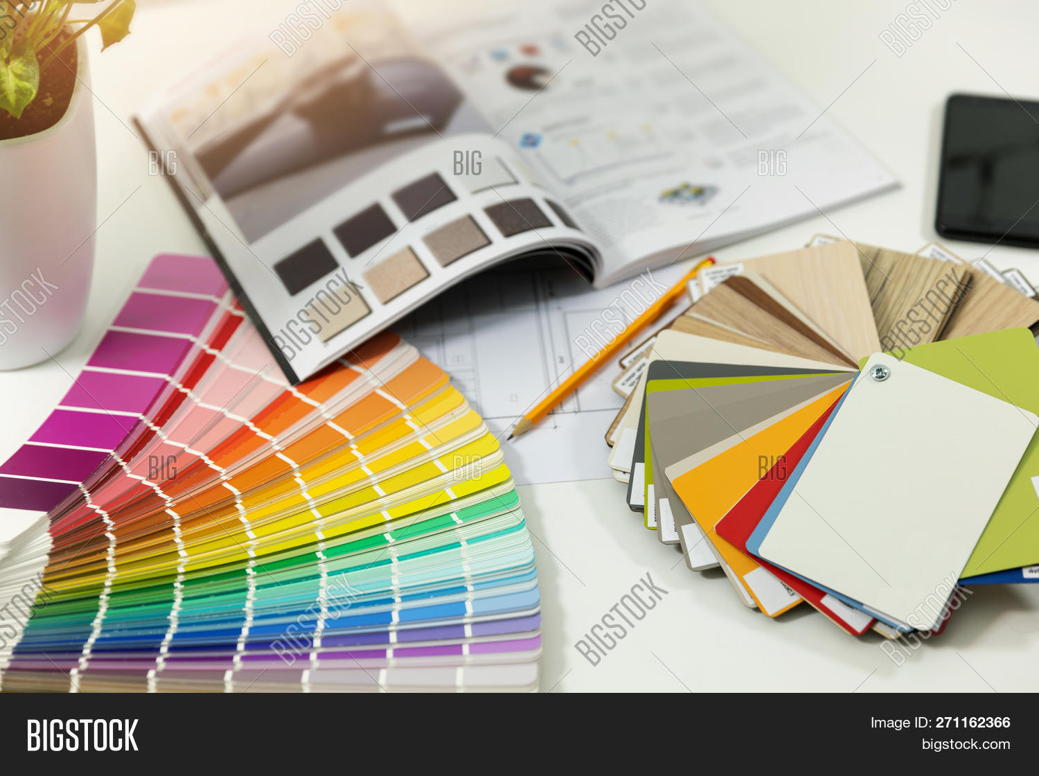 Designer Workplace - Image & Photo (Free Trial) | Bigstock