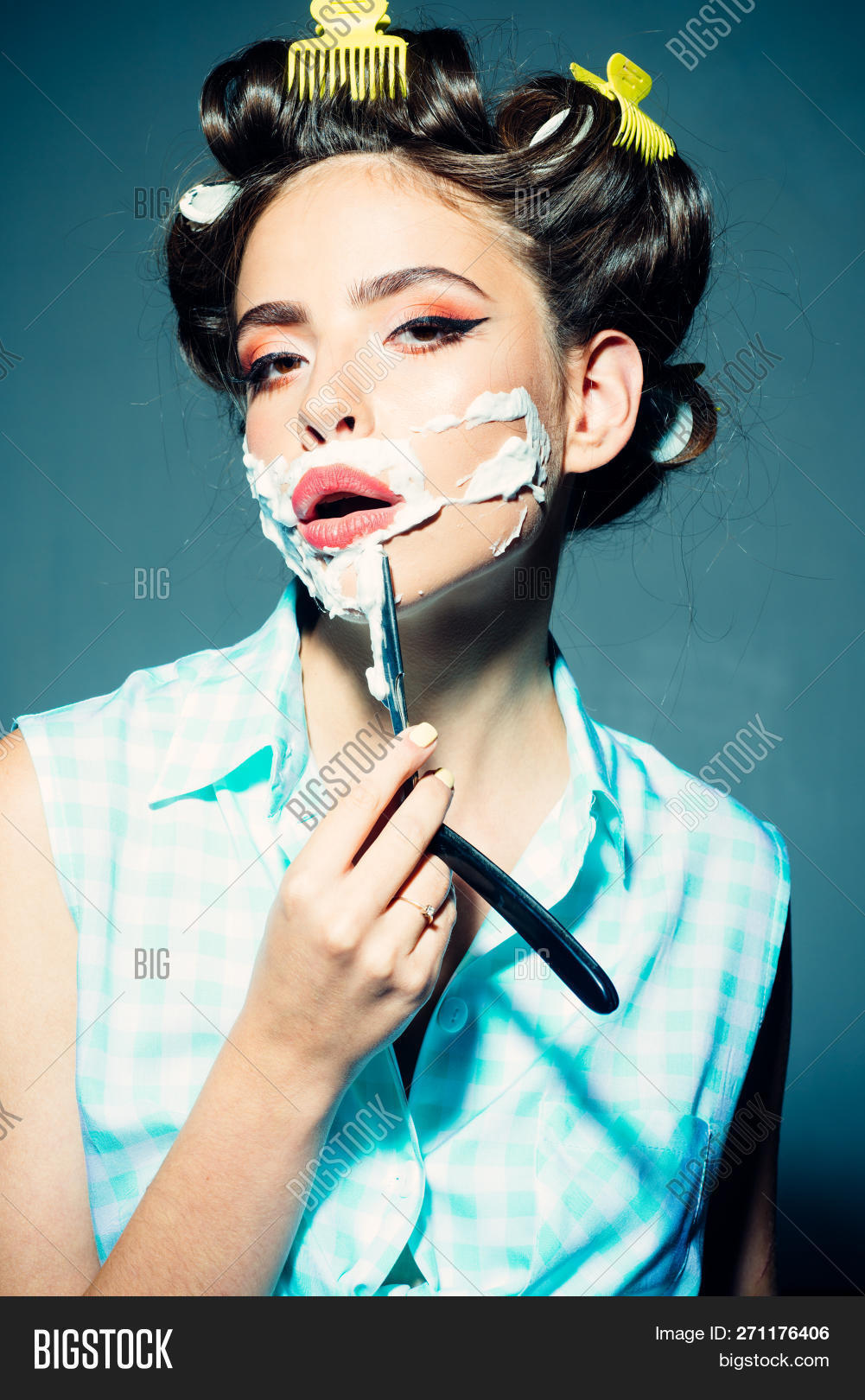 Pretty Girl Vintage Image & Photo (Free Trial) | Bigstock