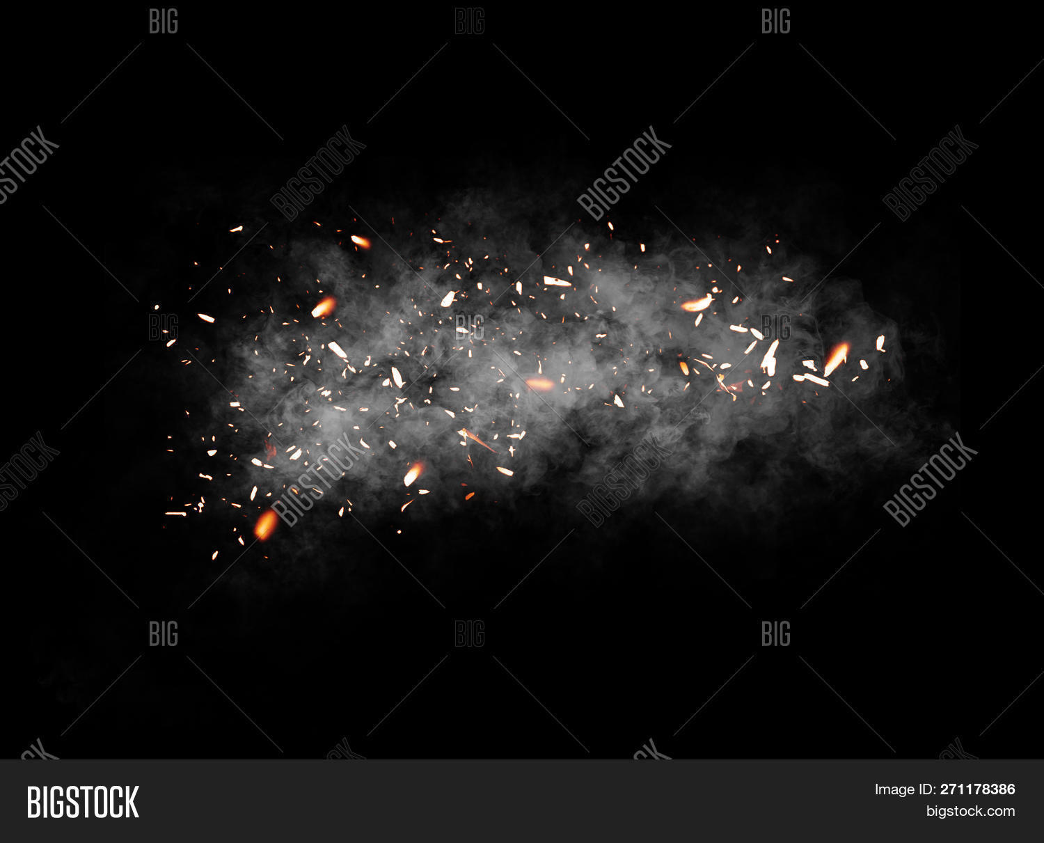 Fire Particle . Embers Image & Photo (Free Trial) | Bigstock