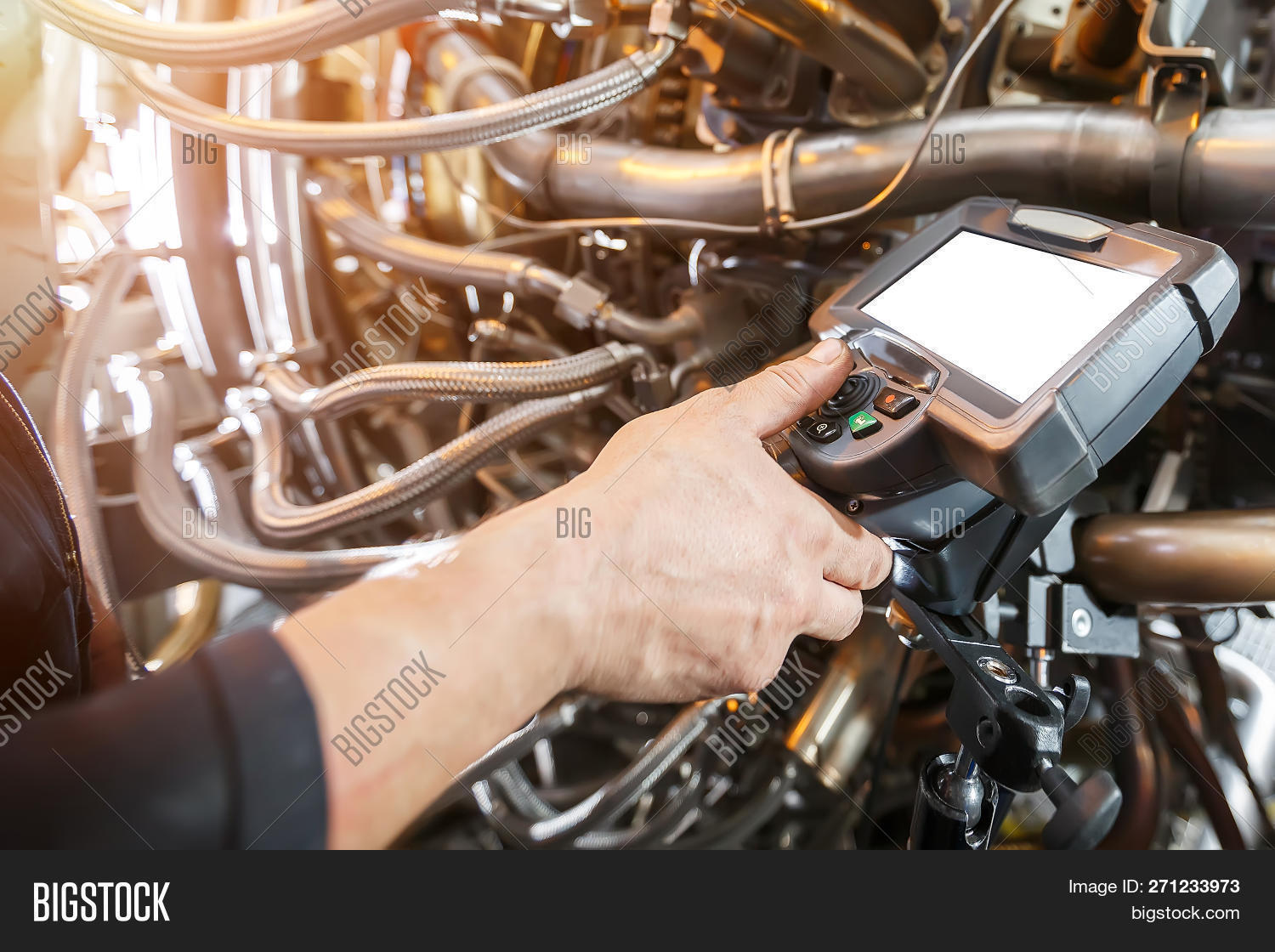 Inspection Gas Turbine Image & Photo (Free Trial) | Bigstock