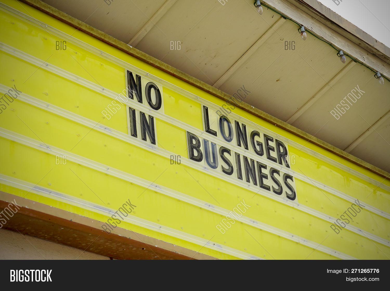 No Longer Business Image & Photo (Free Trial) | Bigstock