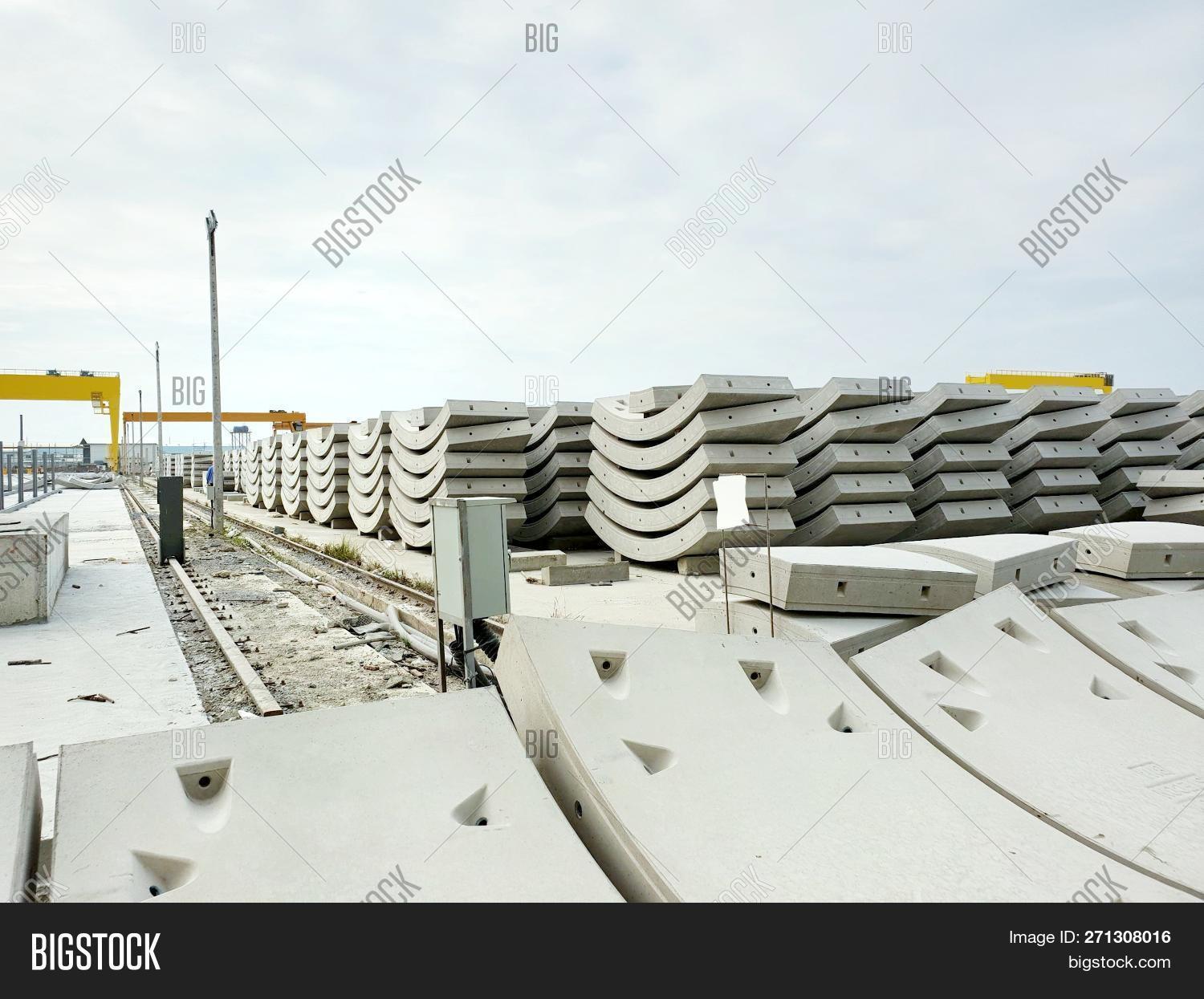 Precast Concrete Plant Image & Photo (Free Trial) | Bigstock