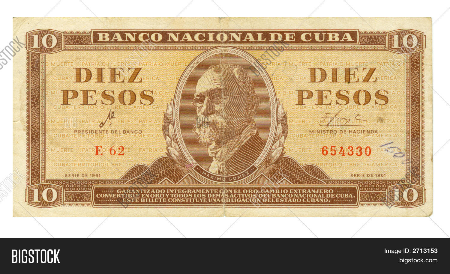 10 Peso Bill Cuba, Image & Photo (Free Trial) | Bigstock