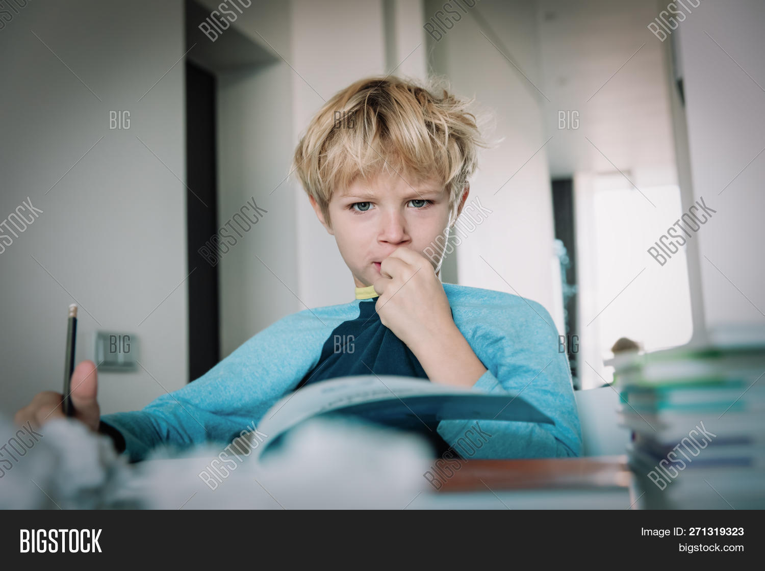Child Chewing On Image & Photo (Free Trial) | Bigstock