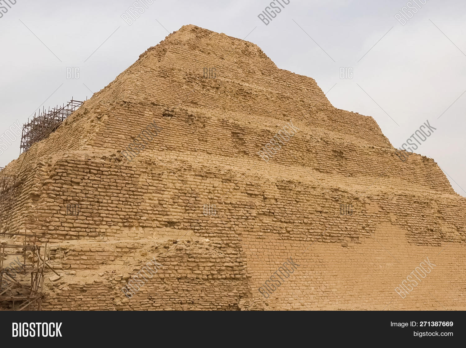 Stepped Pyramid. Image & Photo (Free Trial) | Bigstock