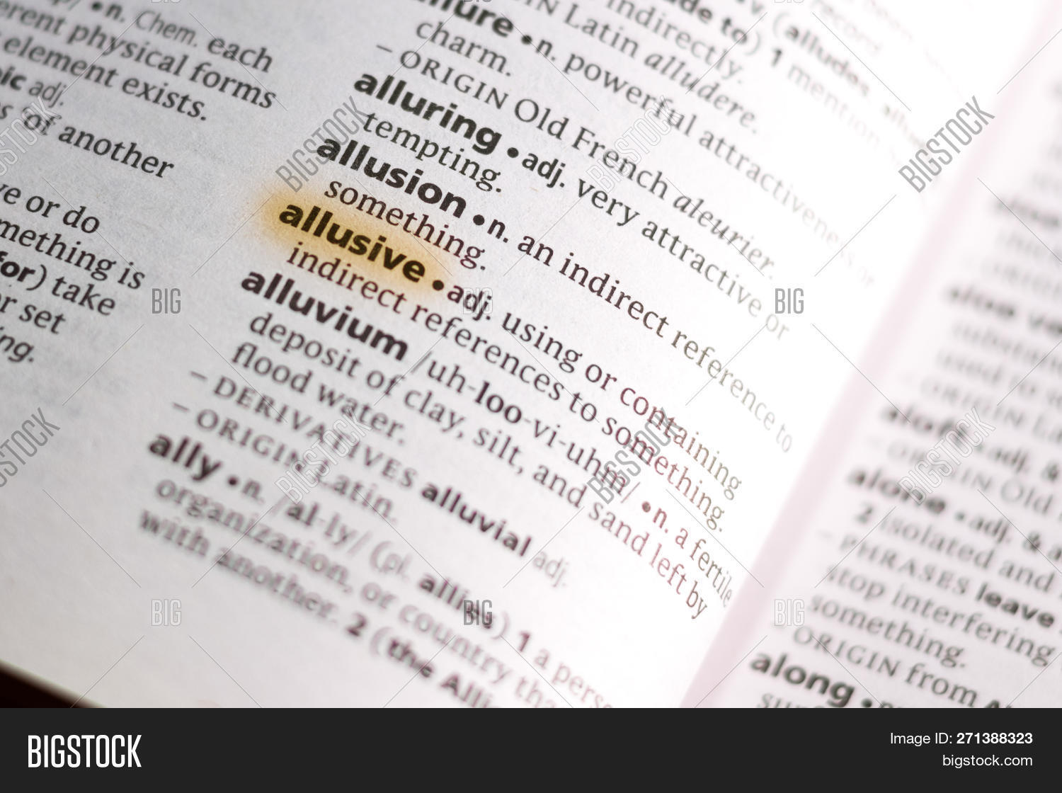 Word Phrase Allusive Image & Photo (Free Trial) | Bigstock