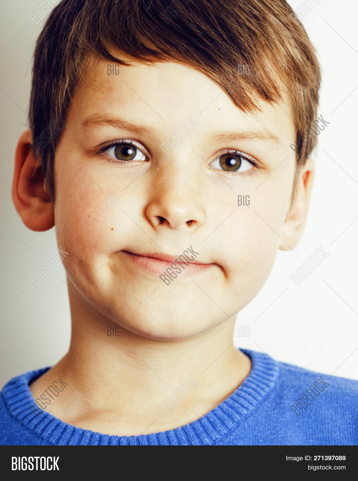 Little Cute Boy On Image & Photo (Free Trial) | Bigstock