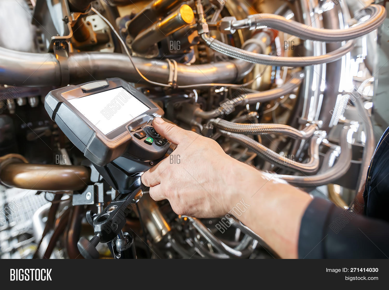 Inspection Gas Turbine Image & Photo (Free Trial) | Bigstock