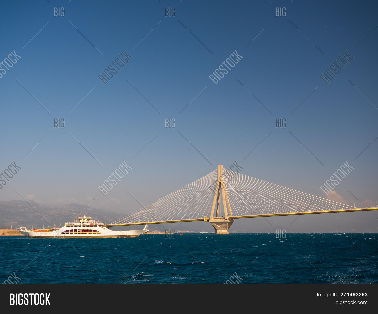 Rio Antirio Bridge Image & Photo (Free Trial) | Bigstock