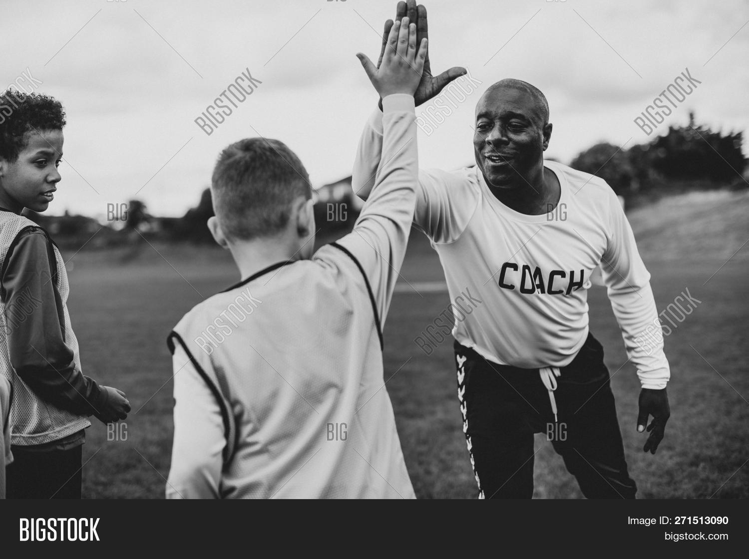 Football Coach Doing Image & Photo (Free Trial) | Bigstock