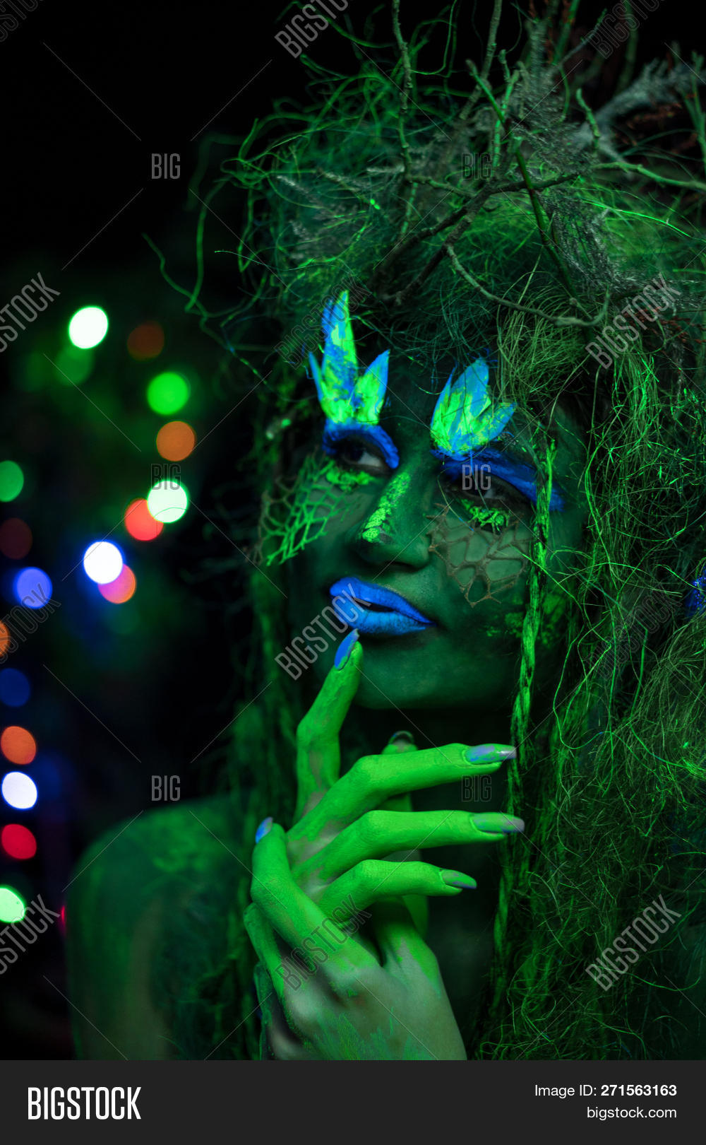 Mystic Green Dryad Uv Image & Photo (Free Trial) | Bigstock