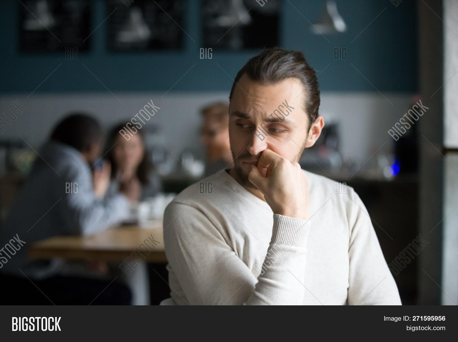 Upset Male Outcast Image & Photo (Free Trial) | Bigstock