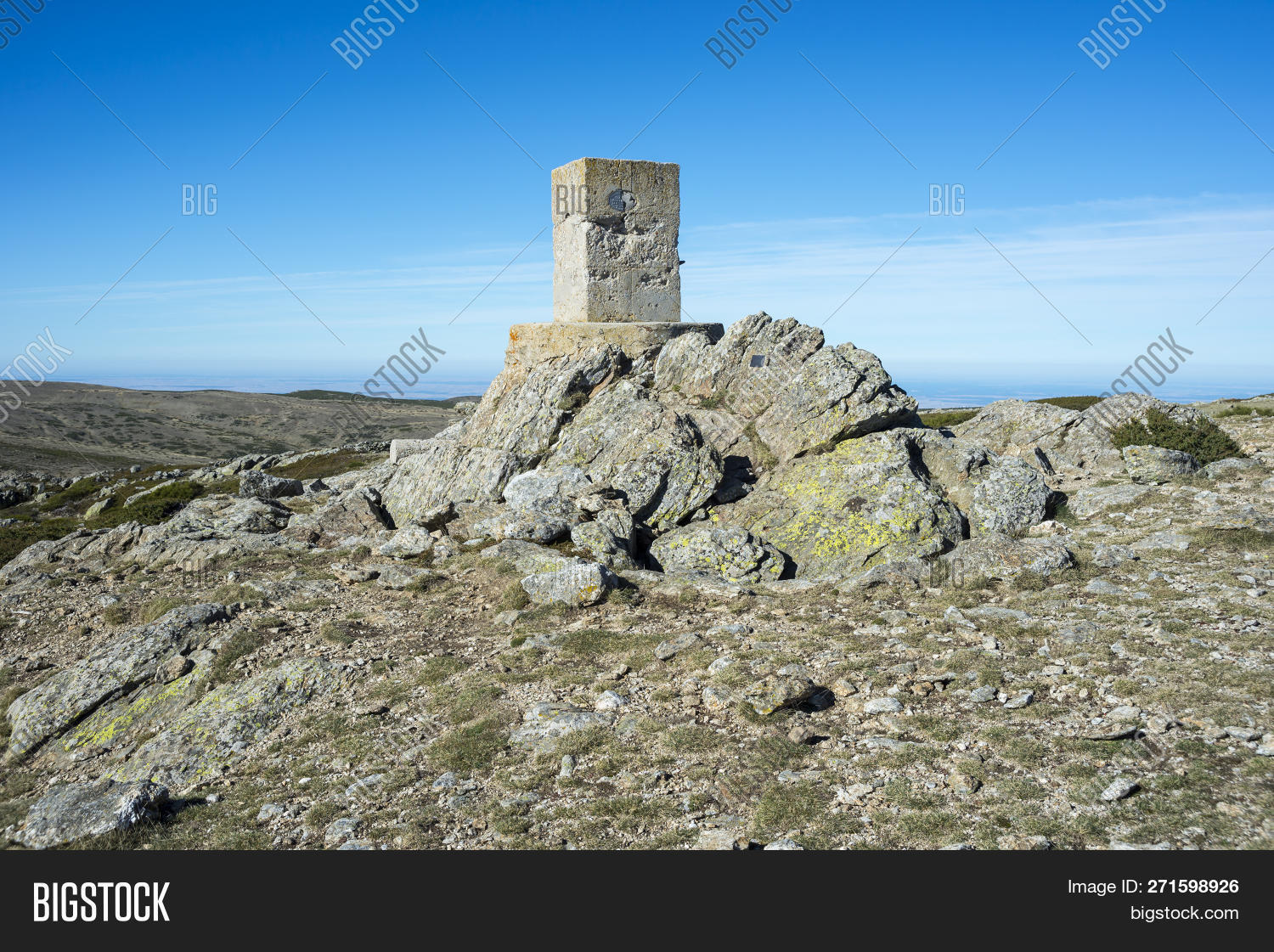 Triangulation Pillar Image & Photo (Free Trial) | Bigstock