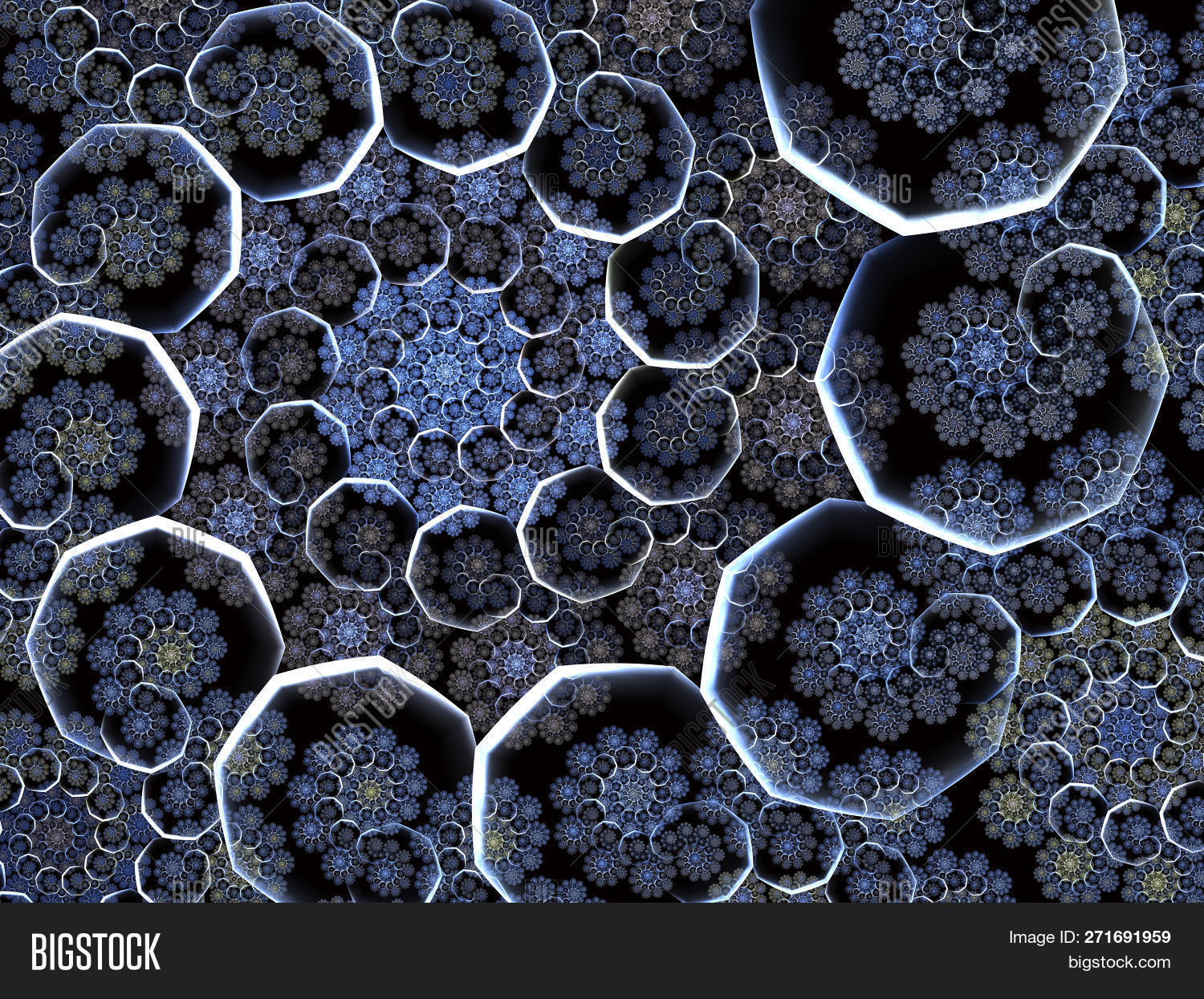 Fractal Snow Flakes. Image & Photo (Free Trial) | Bigstock