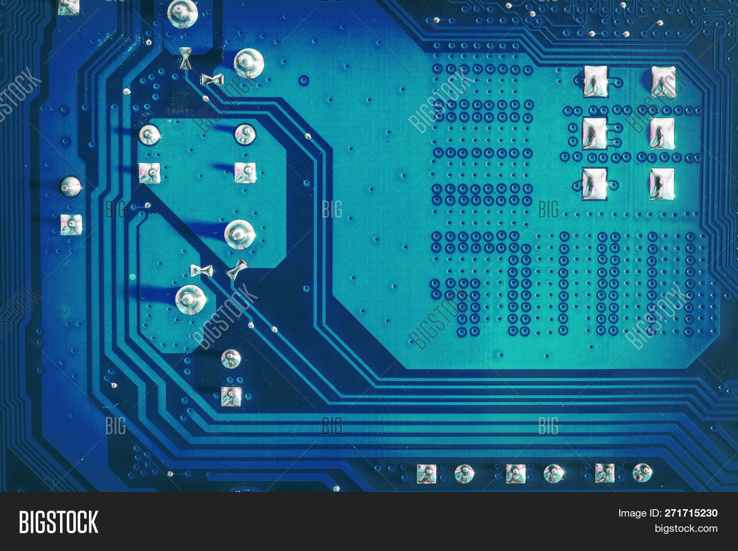 Blue Side Motherboard Image & Photo (Free Trial) | Bigstock