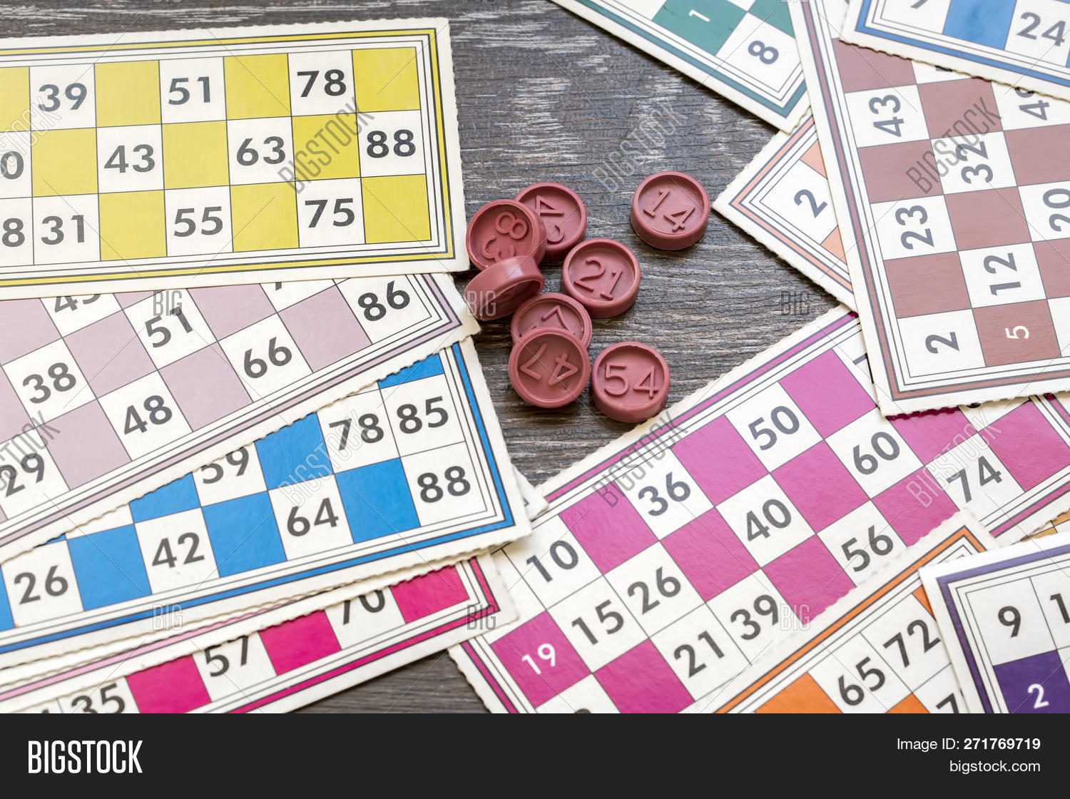 Bingo Cards (tombola Image & Photo (Free Trial) | Bigstock