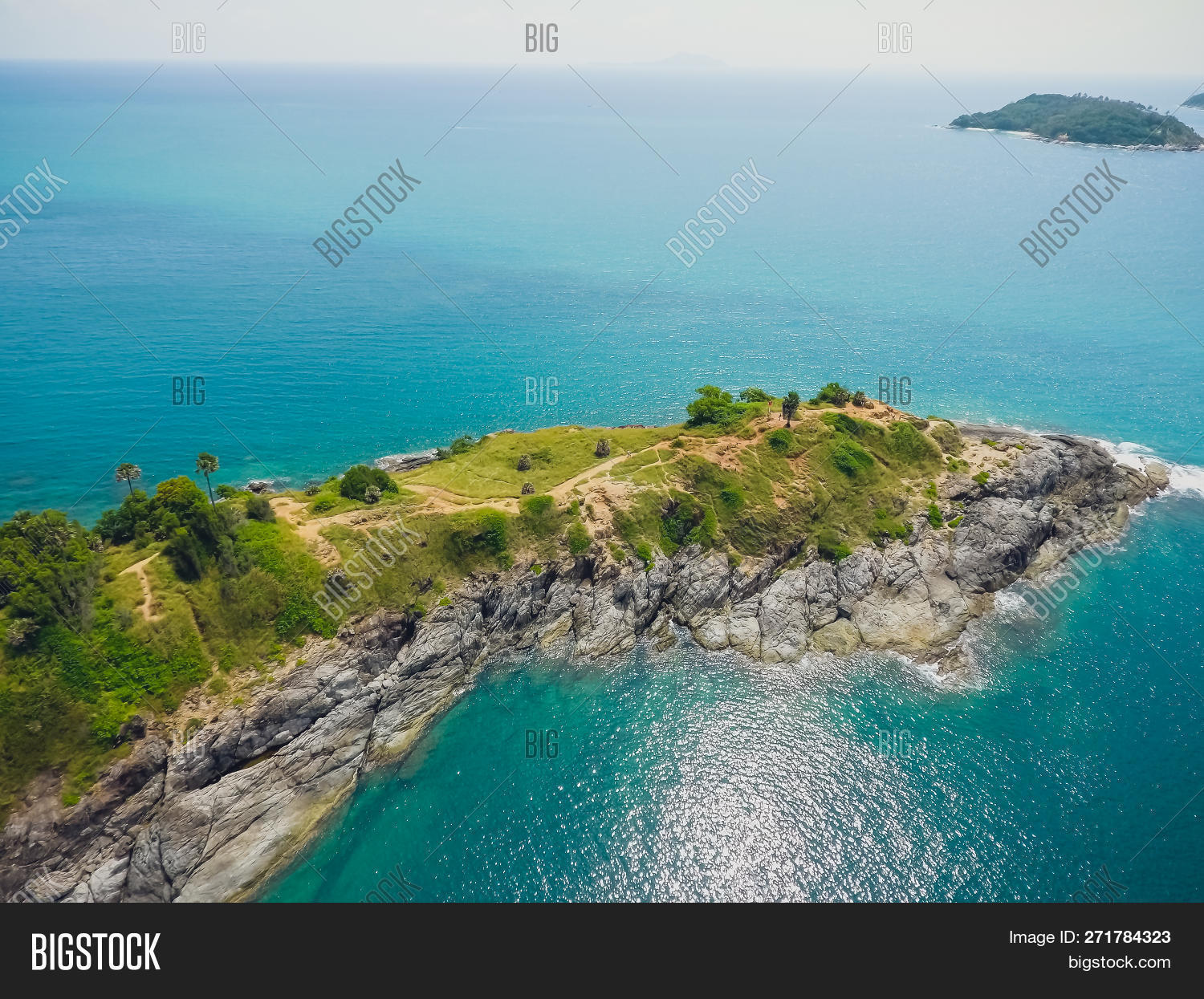 Promthep Cape Top View Image & Photo (Free Trial) | Bigstock
