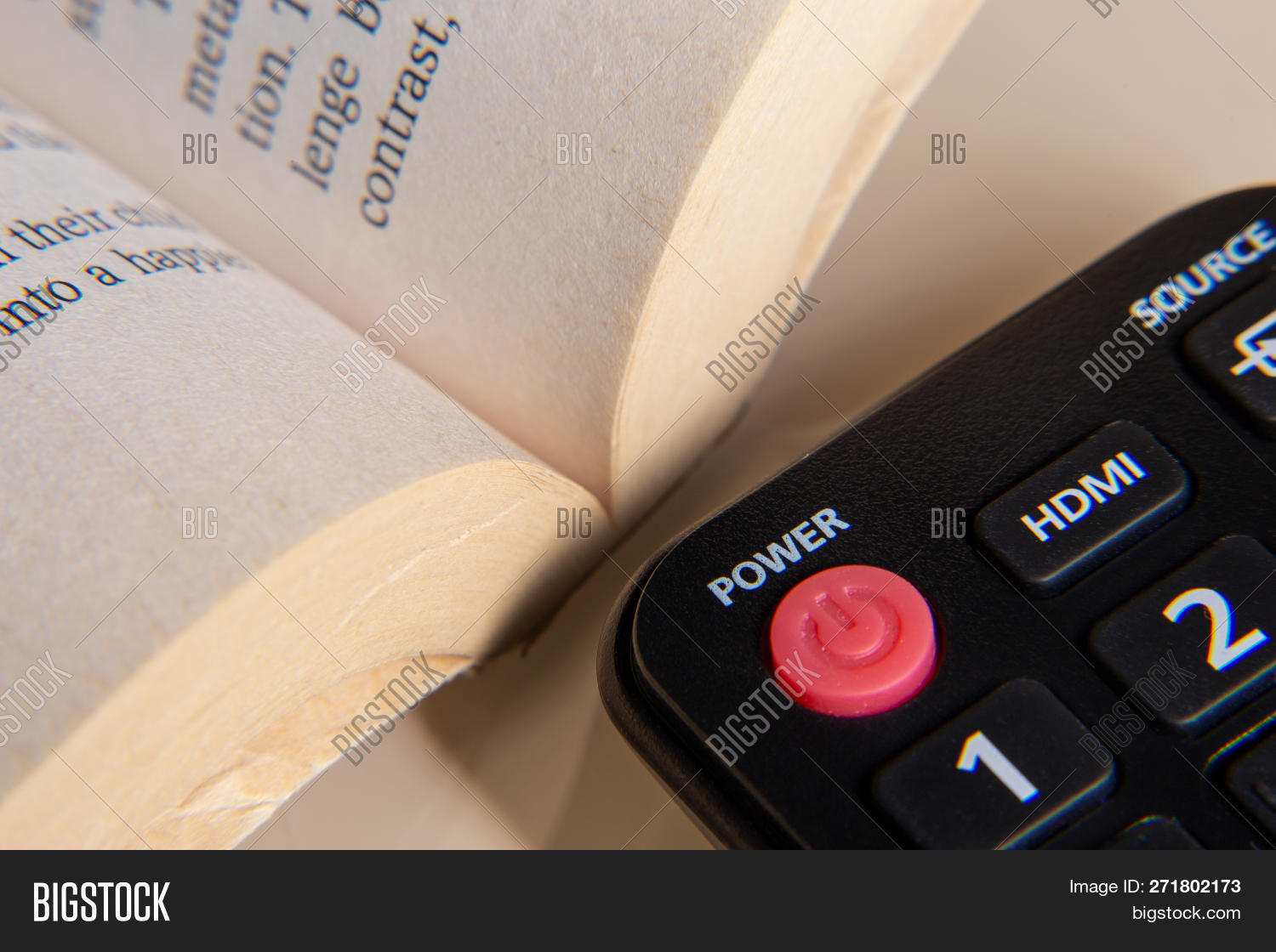 Tv Remote Red Button Image & Photo (Free Trial) | Bigstock