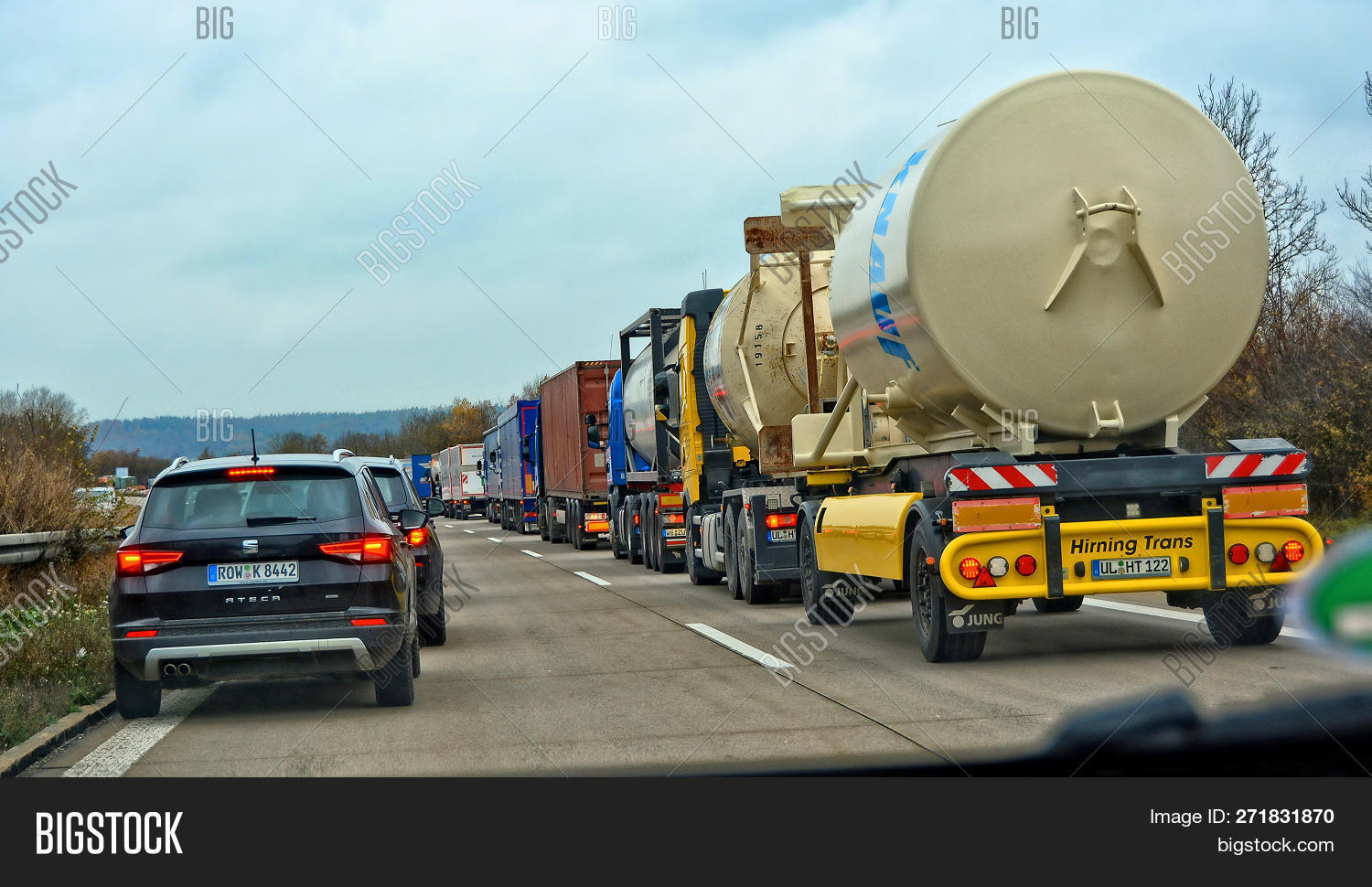 Traffic Jam. Image & Photo (Free Trial) | Bigstock