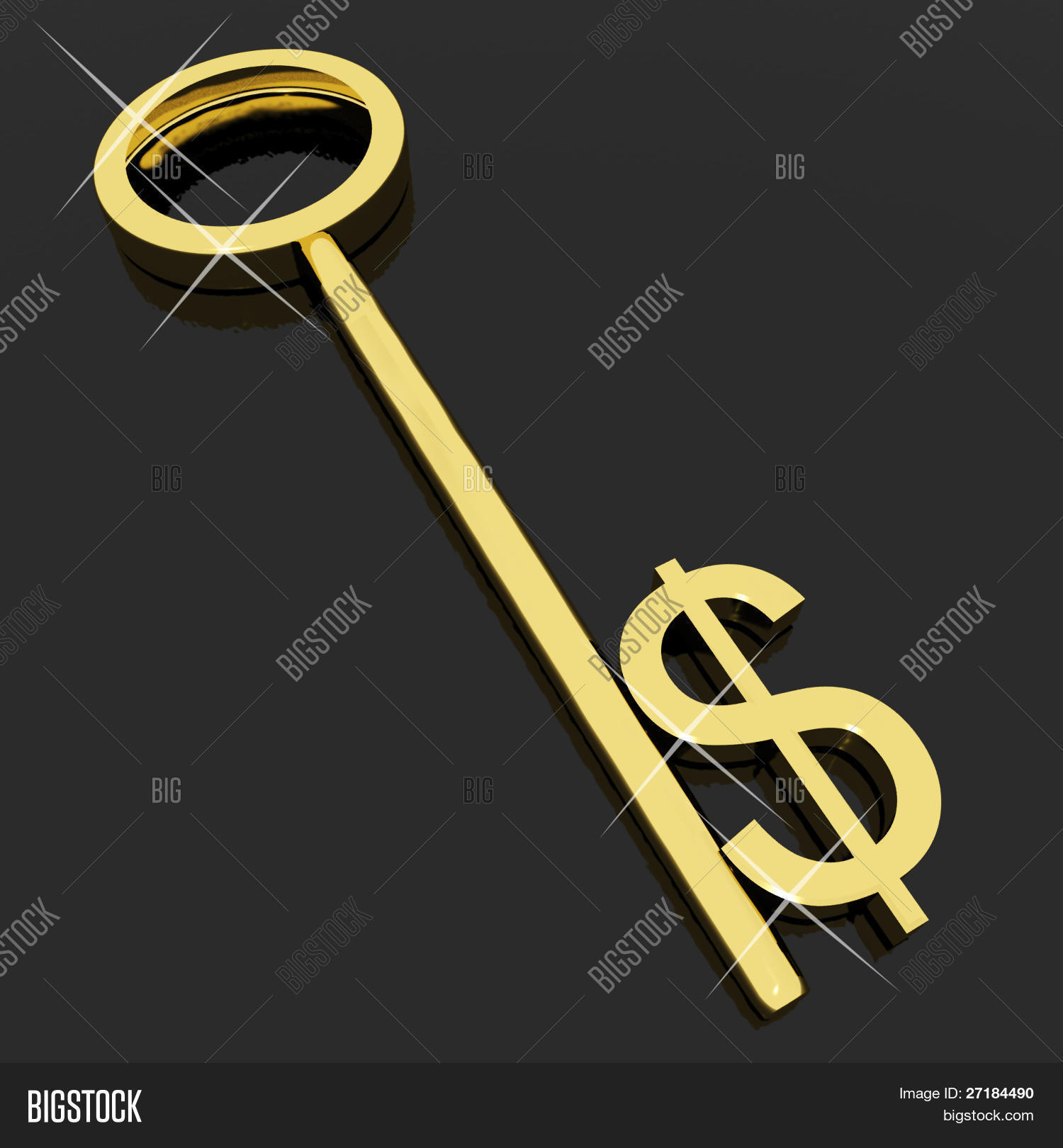 Key Dollar Sign Symbol Image & Photo (Free Trial) | Bigstock