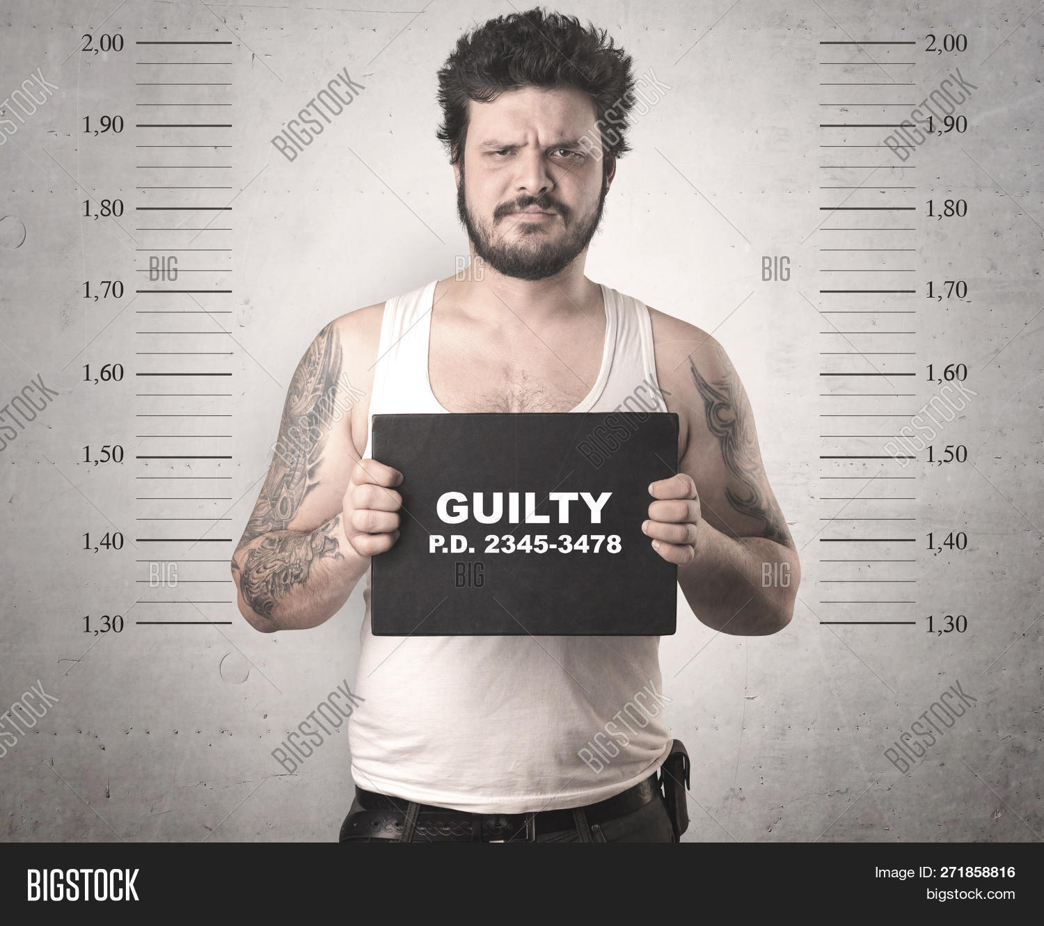 Caught Guilty Man ID Image & Photo (Free Trial) | Bigstock