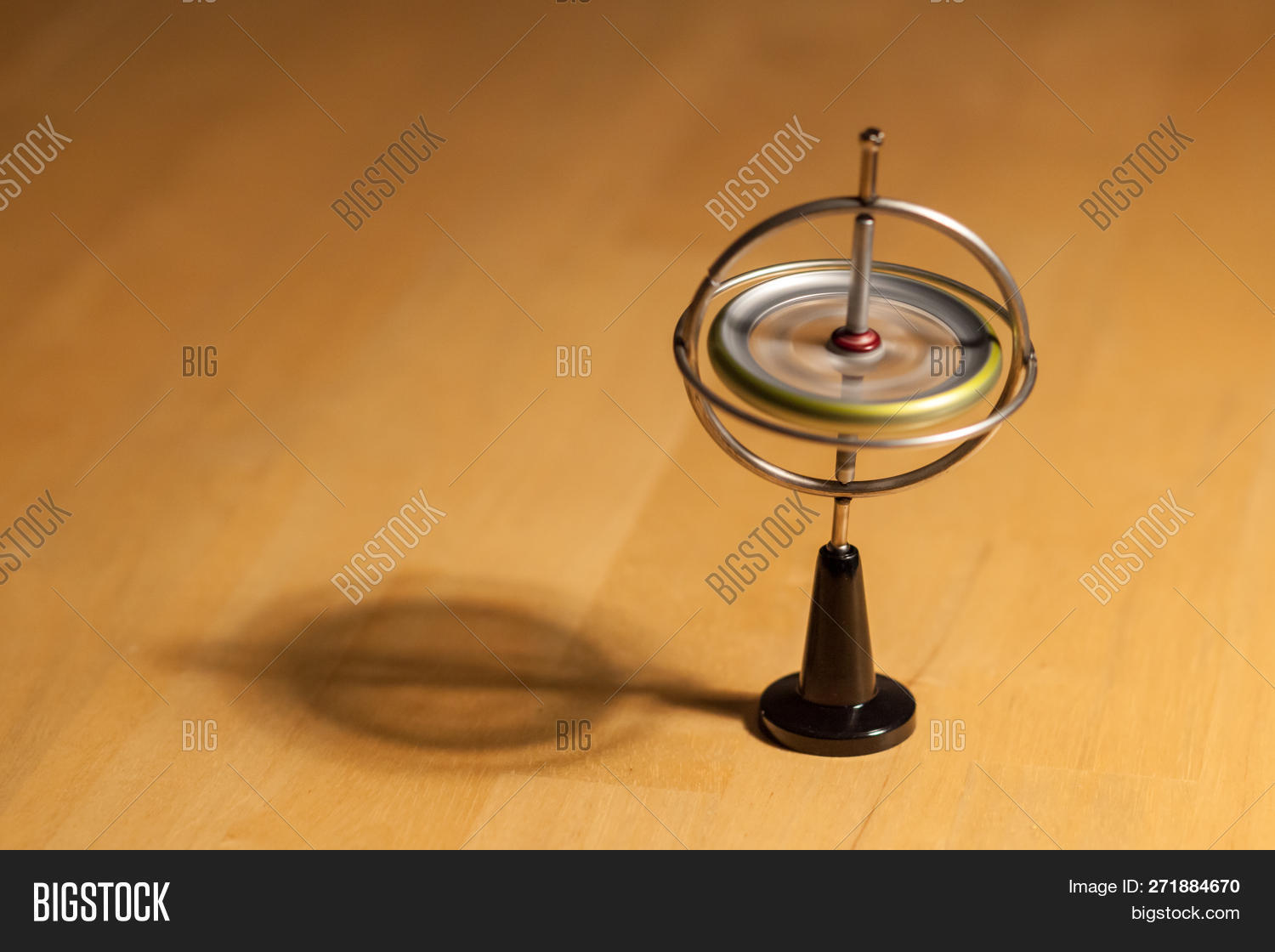 Toy Gyroscope Spinning Image & Photo (Free Trial) | Bigstock