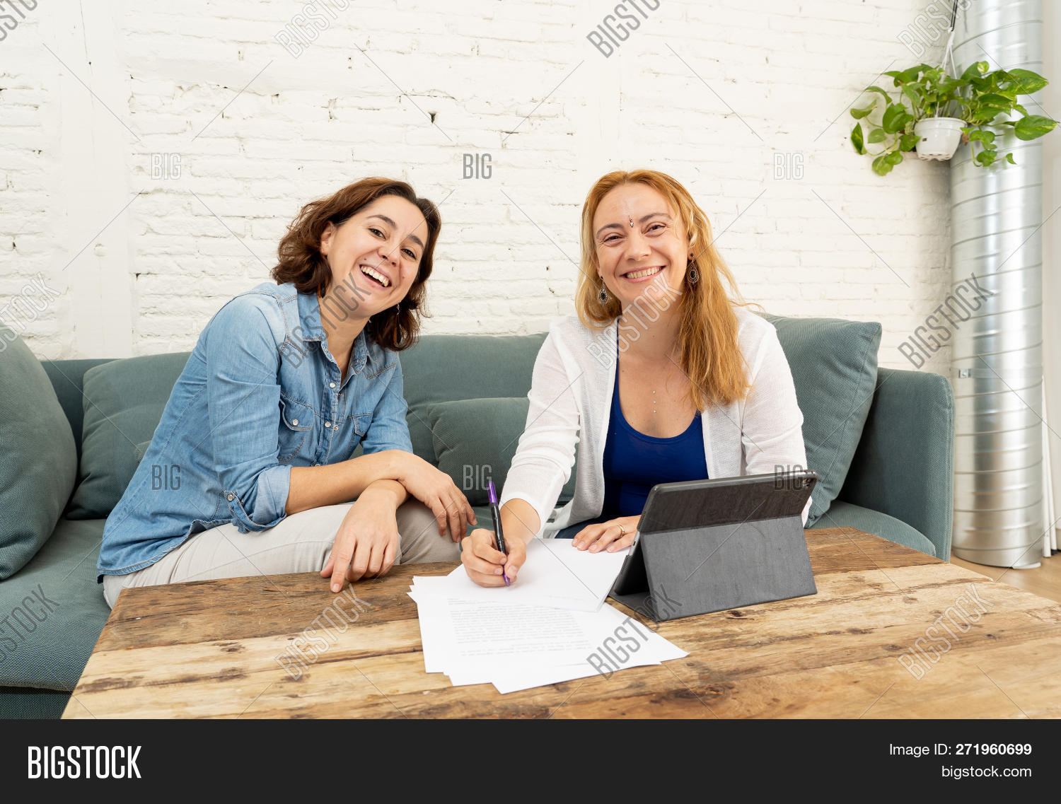 Two Entrepreneurs Image & Photo (Free Trial) | Bigstock