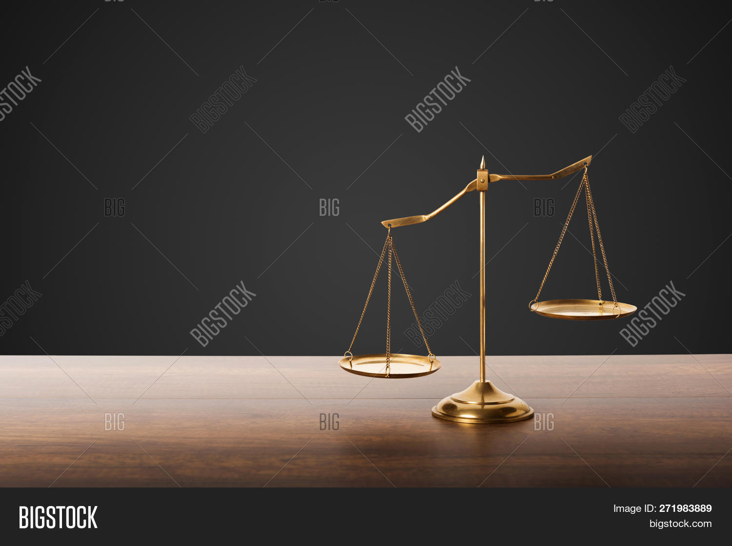 Gold Brass Balance Image & Photo (Free Trial) | Bigstock