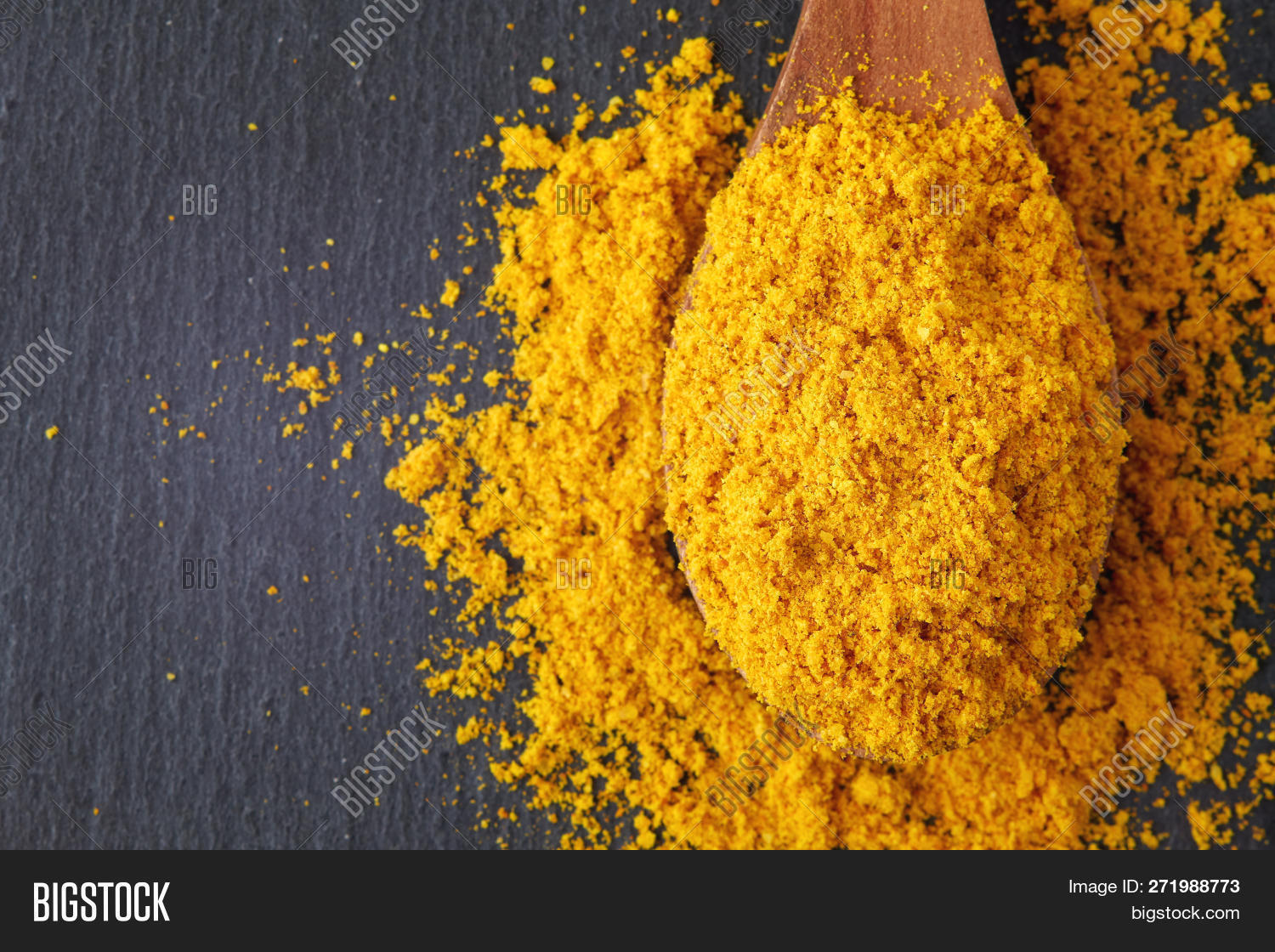 Turmeric Powder ( Image & Photo (Free Trial) | Bigstock