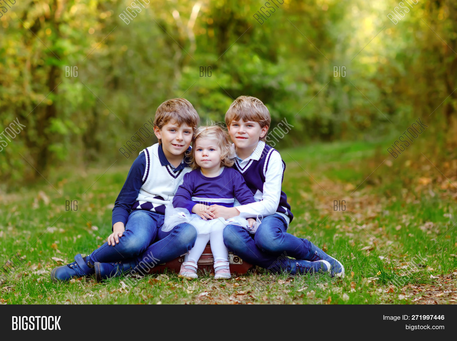 Portrait Three Image & Photo (Free Trial) | Bigstock