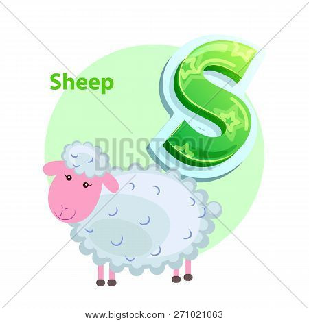 Letter S Sheep Vector & Photo (Free Trial) | Bigstock