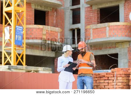Construction "building Relationship" Images, Illustrations & Vectors ...